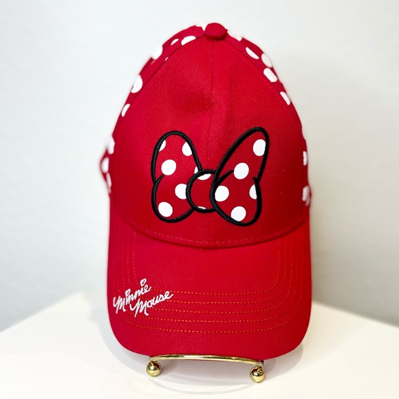 Disney | Accessories | Disney Authentic Minnie Mouse Polka Dots ...